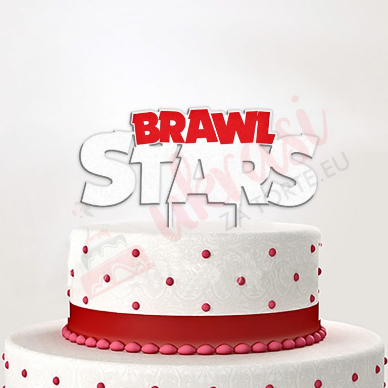 Toper Brawl Stars Ukras Za Tortu - Ukrasi Za Torte